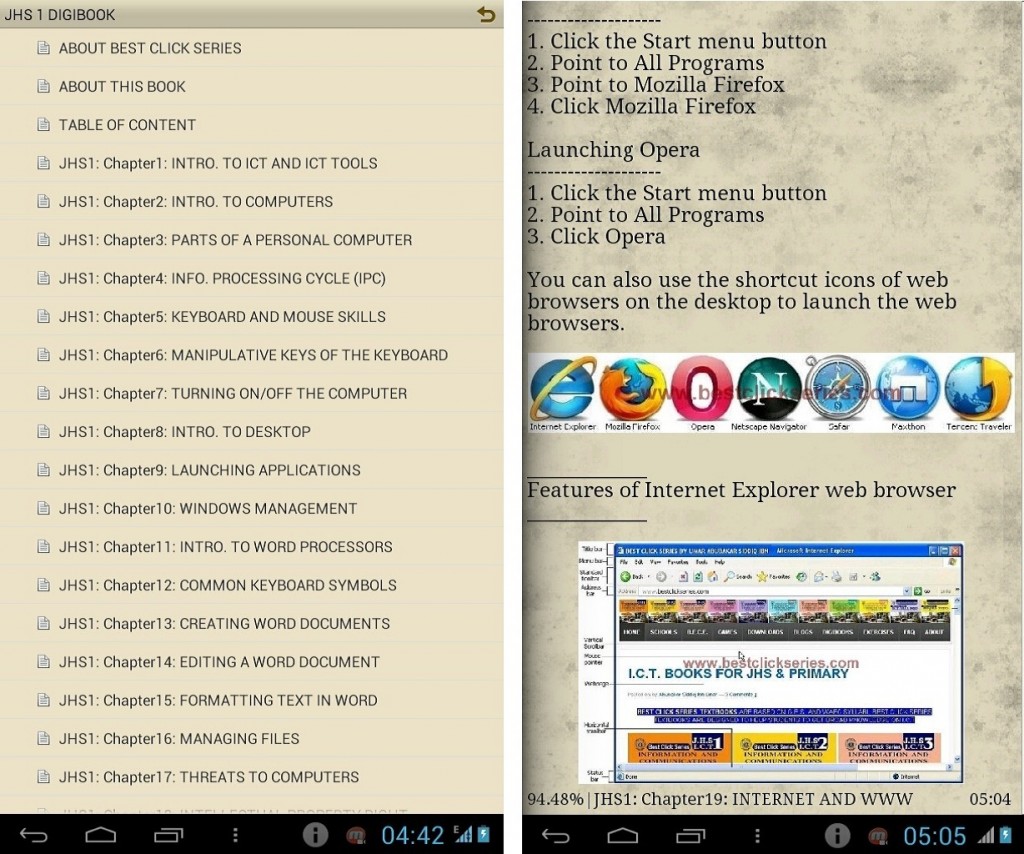 best click series best ict books in ghana best in ghana ict workbooks textbooks umar abubakar ...
